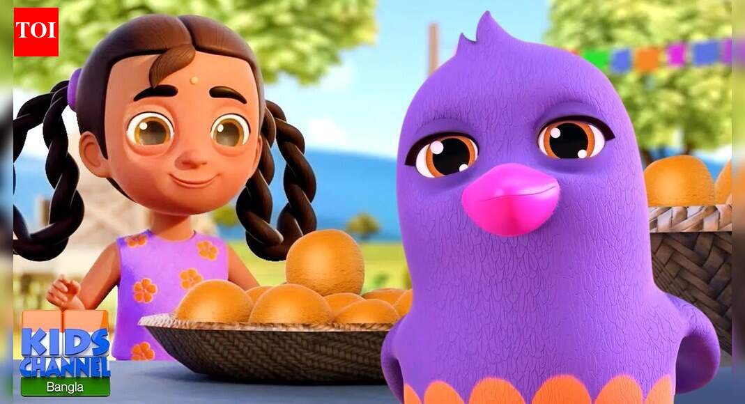 Watch The Latest Children Bengali Rhyme Main Chidiya Gaan For Kids ...