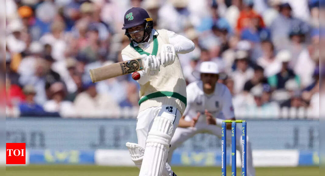 Ireland fight back to reach 162-7 at tea against England in one-off ...