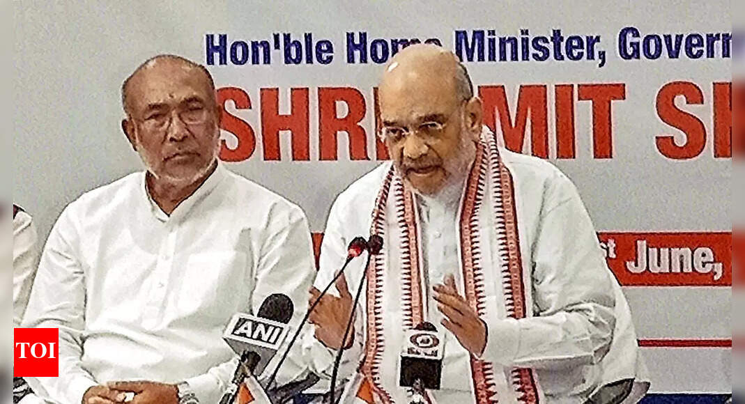 Manipur: Congress welcomes Amit Shah's peace measures for Manipur but questions delay in ...