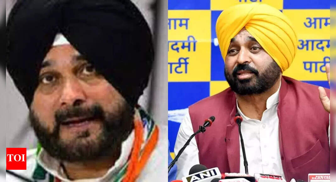 Navjot Singh Sidhu asks Punjab CM Bhagwant Mann to 'cut the drama' for refusing Centre's Z plus ...