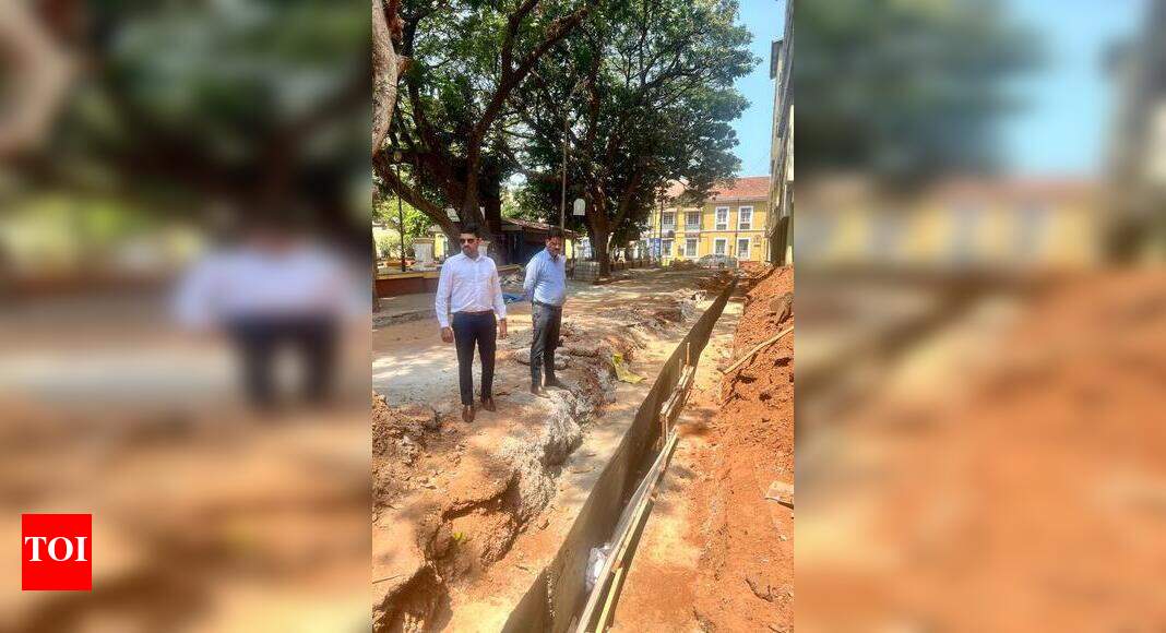 CCP races against time to get Panaji ready for monsoon | Goa News - Times of India