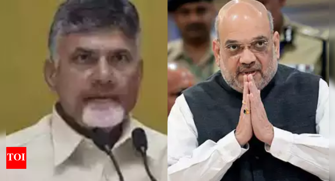 N Chandrababu Naidu's TDP & BJP bend over backwards | Vijayawada News - Times of India