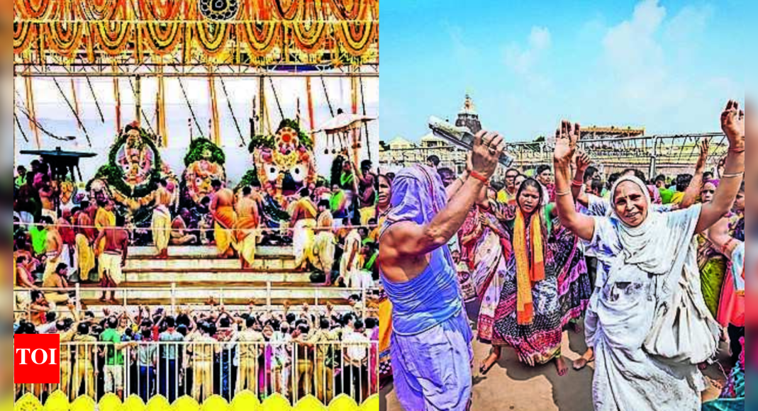 Puri Temple Observes Debasnan Purnima | Bhubaneswar News - Times of India