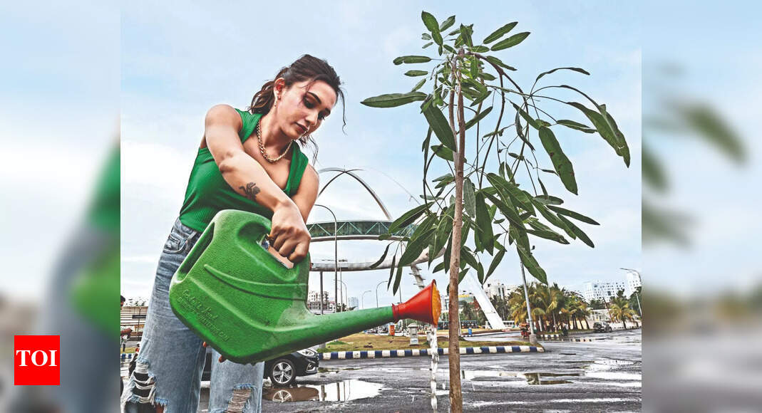 The least we can do for our planet is plant a tree: Mimi | Bengali ...