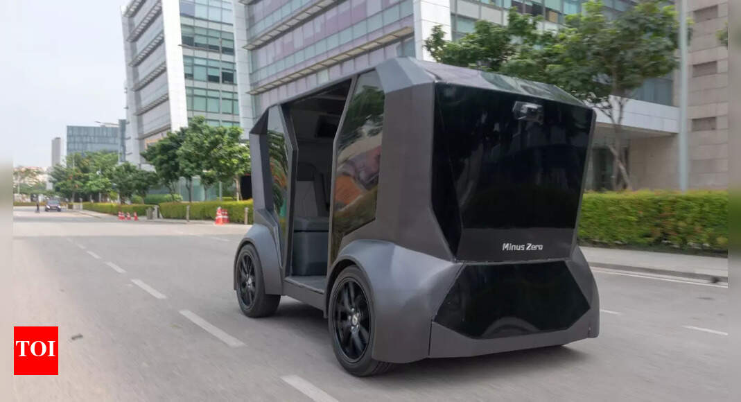 Bengaluru startup unveils zPod, India’s first fully autonomous vehicle ...