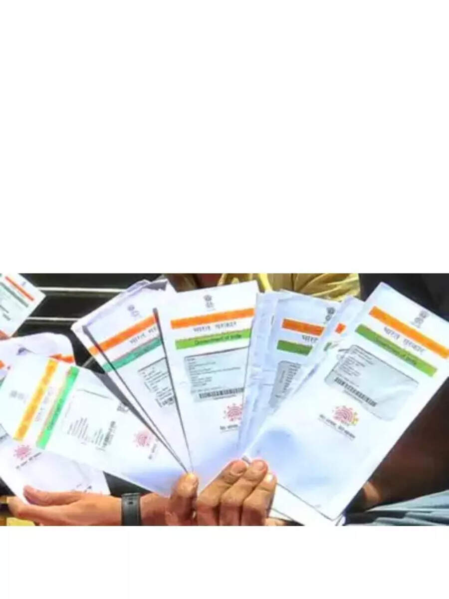 Update Aadhaar details ‘free’ till June 14: Details | Times of India