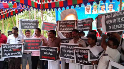 Tension in Andhra Pradesh's Kondapi as YSRCP unearths major scandal of TDP regime | Amaravati ...