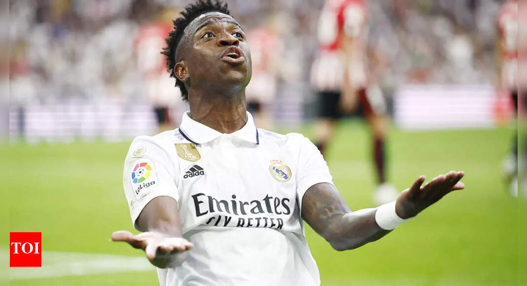 Seven punished by Spanish government for racist insults against Vinicius | Football News - Times ...