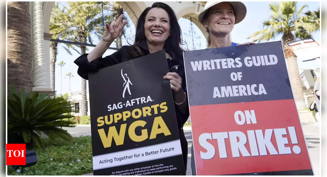 Hollywood's Actors Guild votes to authorize strike, as writers strike ...