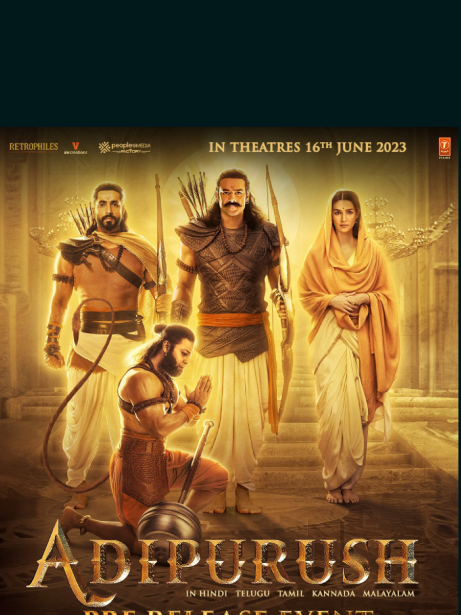 Ten innovative posters from team ‘Adipurush’ | Times of India