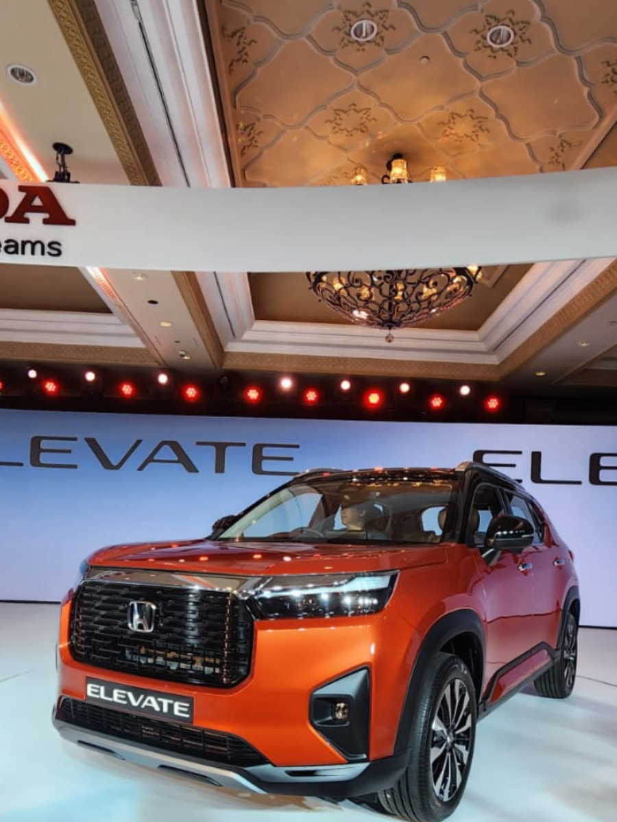 Honda Elevate SUV breaks cover: All you need to know about Creta, Grand Vitara rival | Times of ...