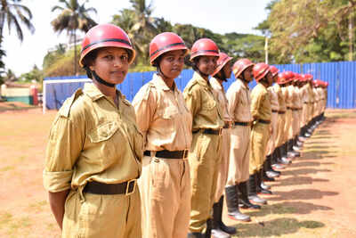 Women firefighters get inducted into the force in Goa | Events Movie ...