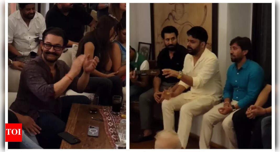 Archana Puran Singh spends a musical evening at her 'Raja Hindustani ...