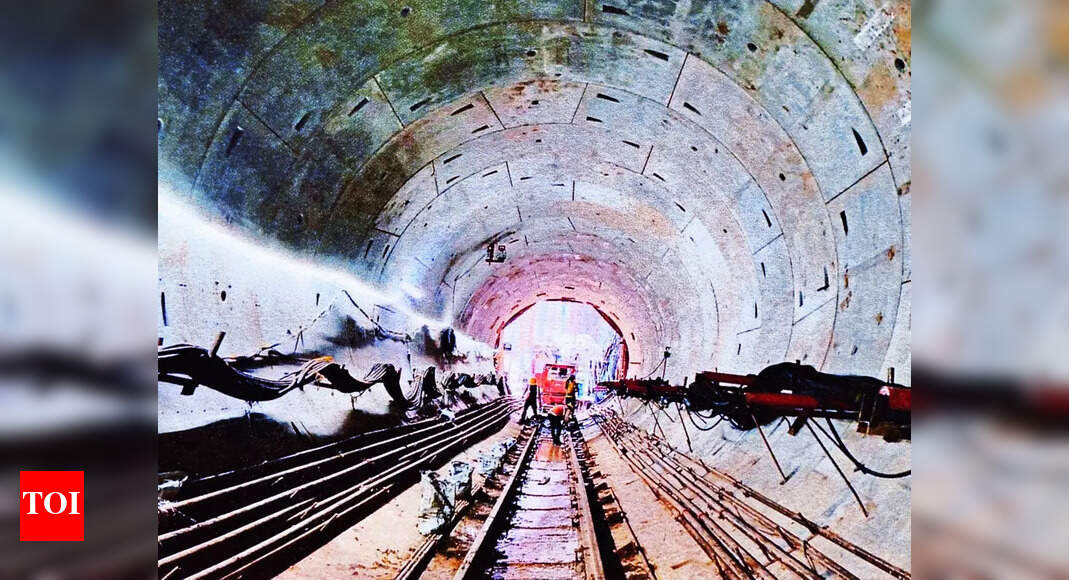 Metro Tunnel Work To Be Completed By December | Surat News - Times of India