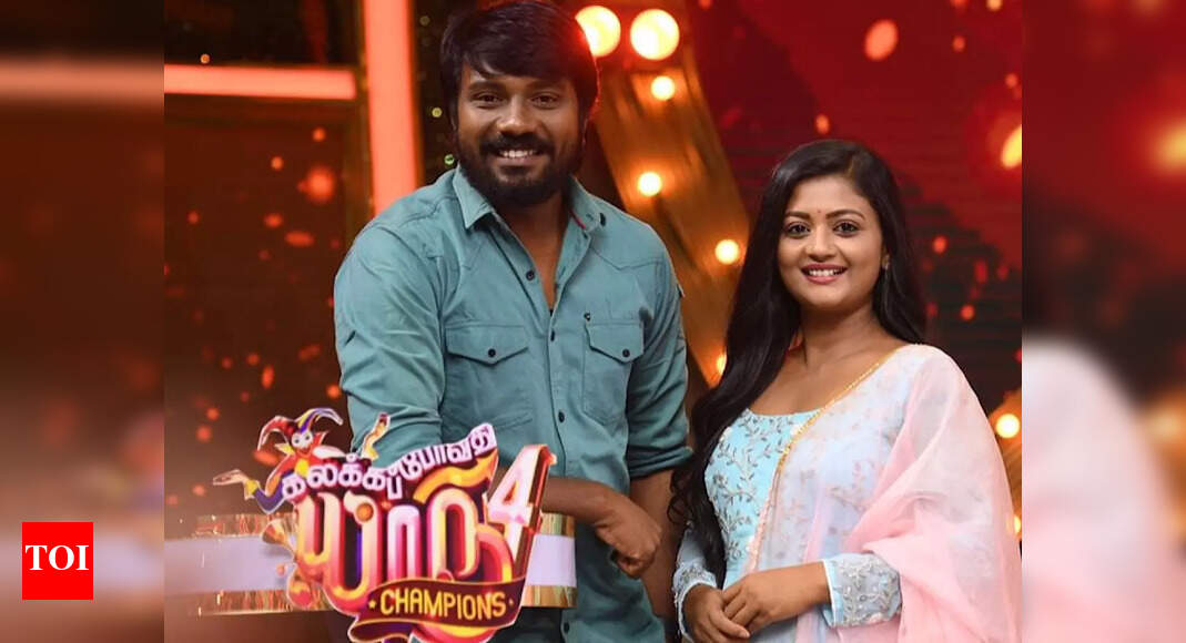 Actors Vetri Vasanth and Gomathi Priya to grace reality show ‘KPY Champions 4’ as guest judges ...