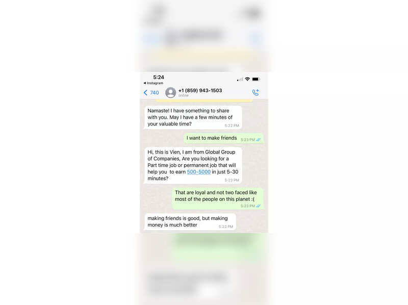 WhatsApp scammer turns into a life coach, gives valuable lessons ...