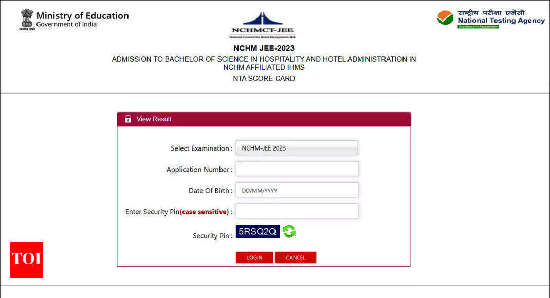 Nchmct Jee 2023 Application Form Last Date - Printable Forms Free Online