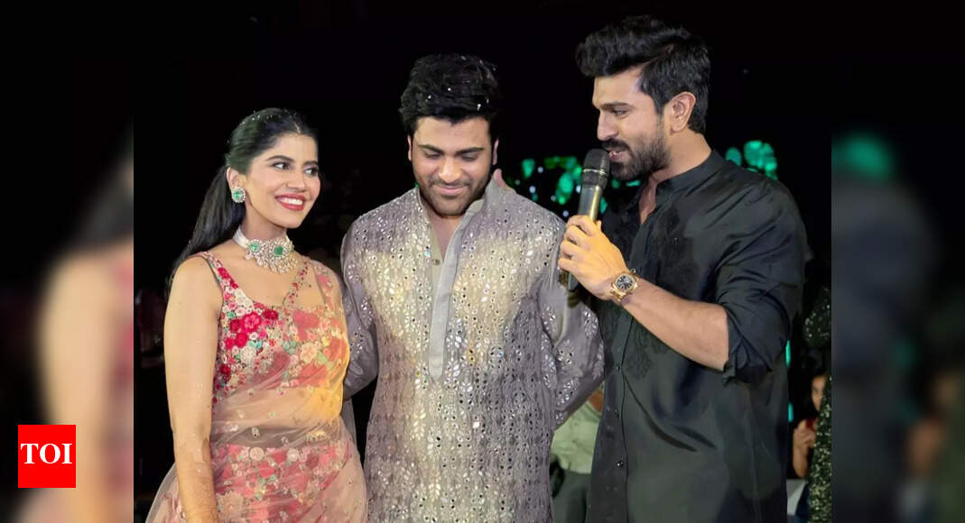 Sharwanand-Rakshita Reddy's grand wedding: Ram Charan sends joy and ...