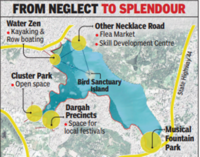 Mir Alam Tank to turn a 5km pedestrian paradise | Hyderabad News ...