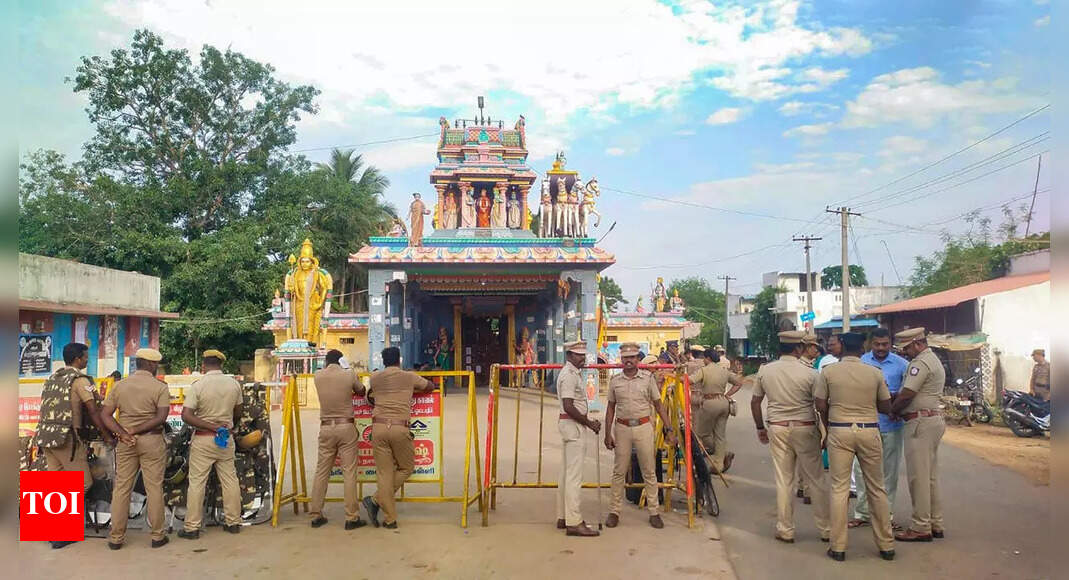 Temple sealed in Tamil Nadu over caste discrimination | Chennai News ...