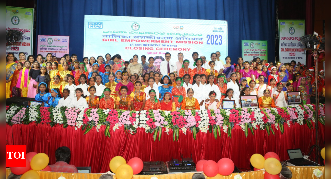 Girl Empowerment Mission-2023 workshop concludes at NTPC Simhadri ...