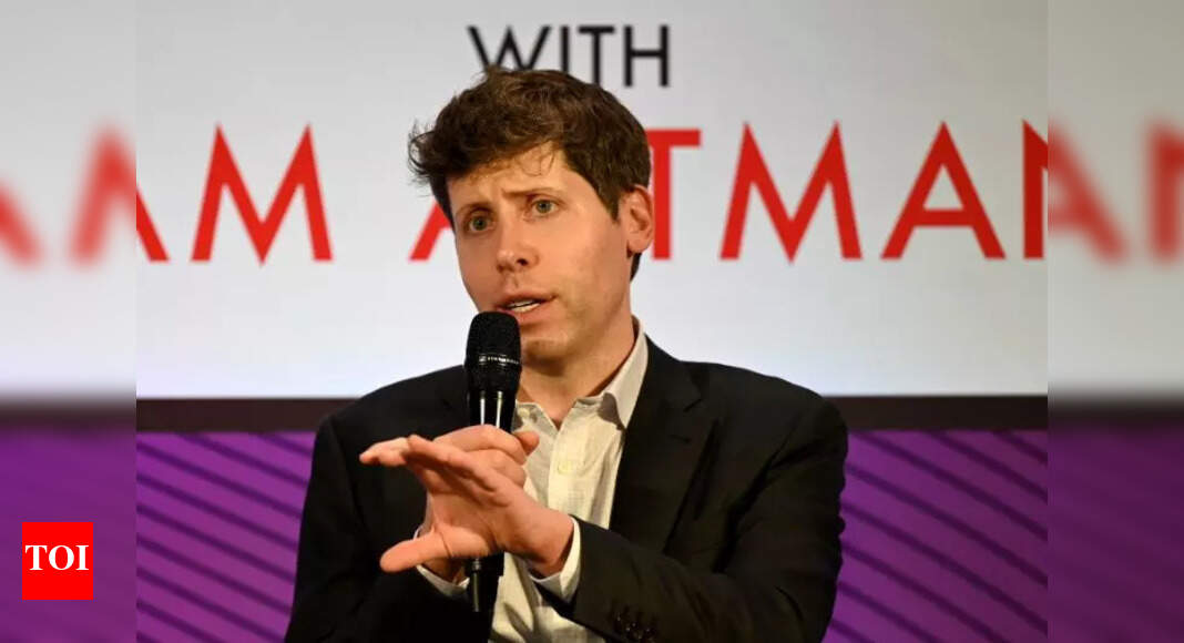 AI doomsday talk is too sci-fi… it’s a tool, not a creature: Sam Altman ...