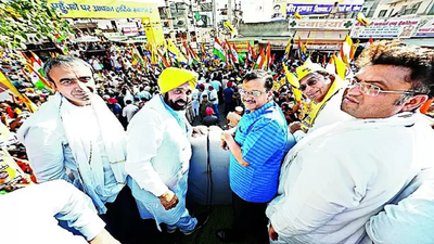 Arvind Kejriwal: Kejriwal, Mann Kick Off Aap’s 2024 Poll Campaign From Jind | Chandigarh News ...