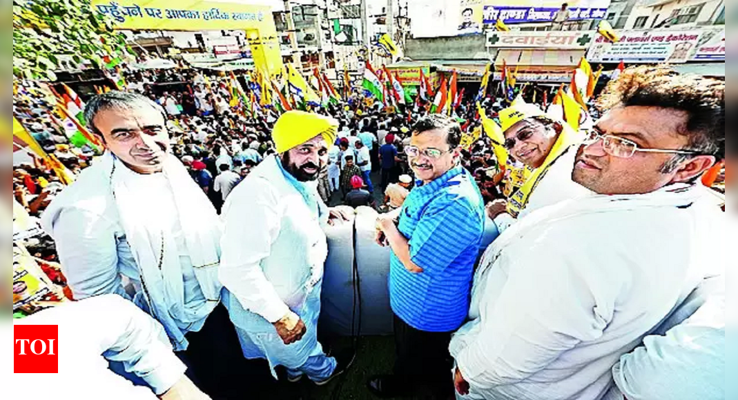 Arvind Kejriwal: Kejriwal, Mann Kick Off Aap’s 2024 Poll Campaign From ...