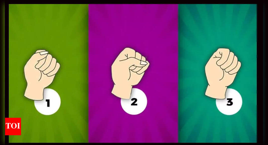 The way you hold your fist reveals a lot about your personality and ...