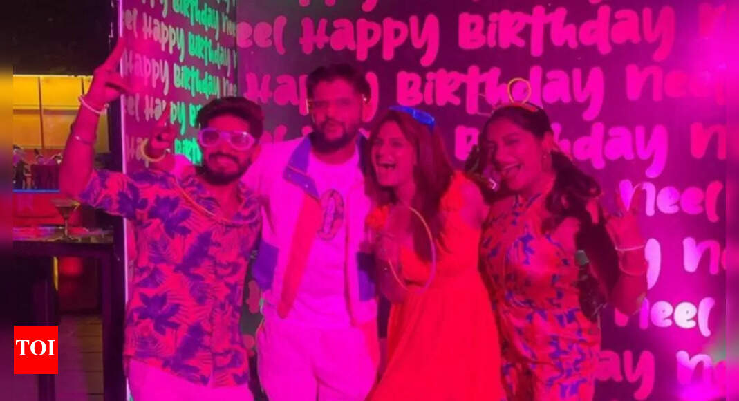 Here’s how Neel Bhattacharya celebrated his birthday - Times of India