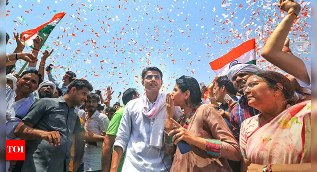 How Sachin Pilot's sway over 30 seats can swing Rajasthan | India News ...