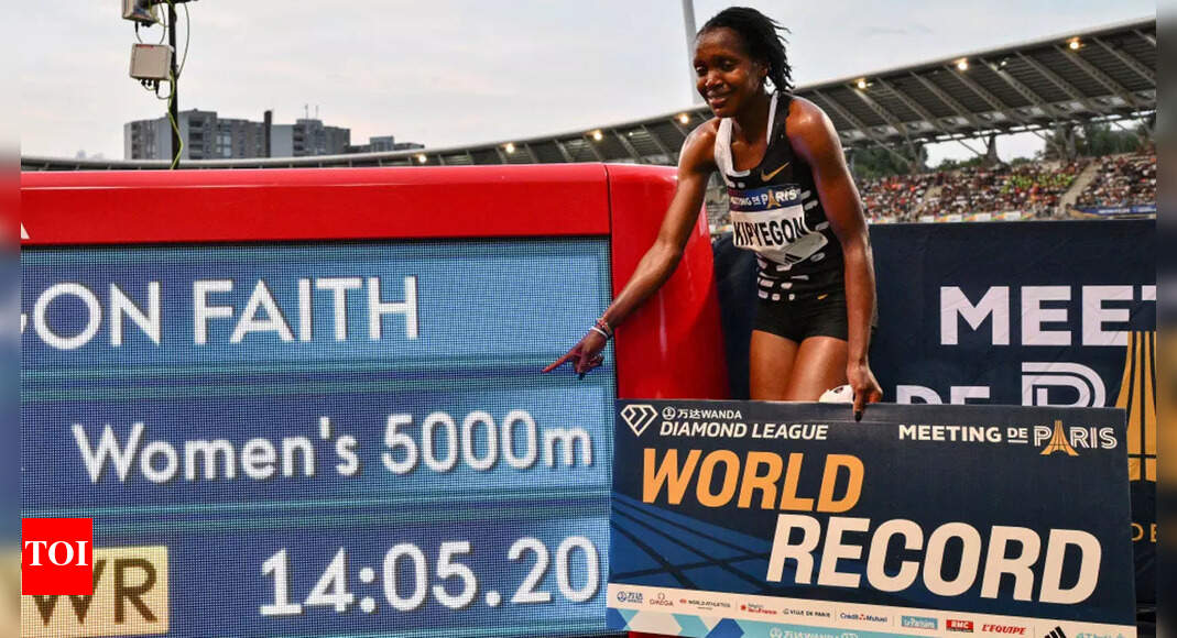 Kenya's Faith Kipyegon sets new women's 5,000m world record | More ...