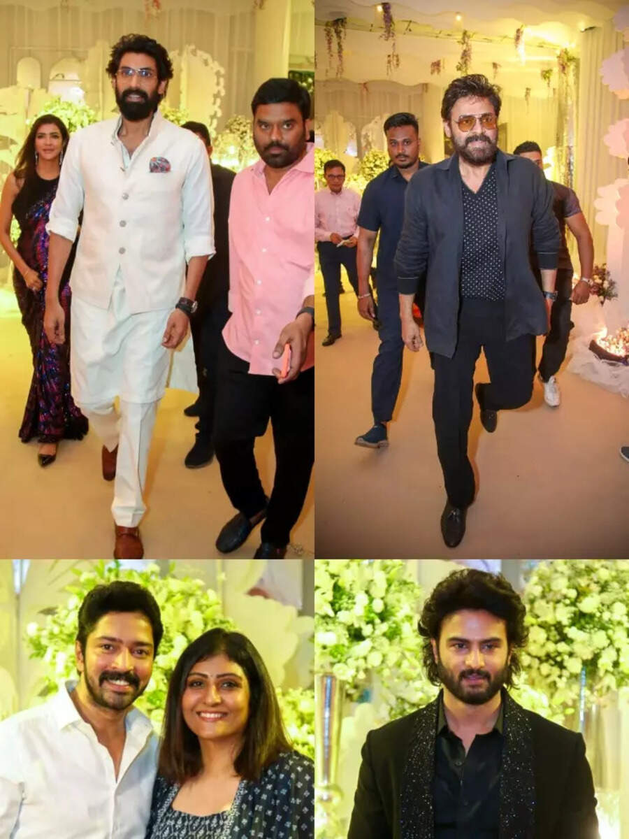 Tollywood Celebs at Sharwanand and Rakshita Reddy wedding | Times of India