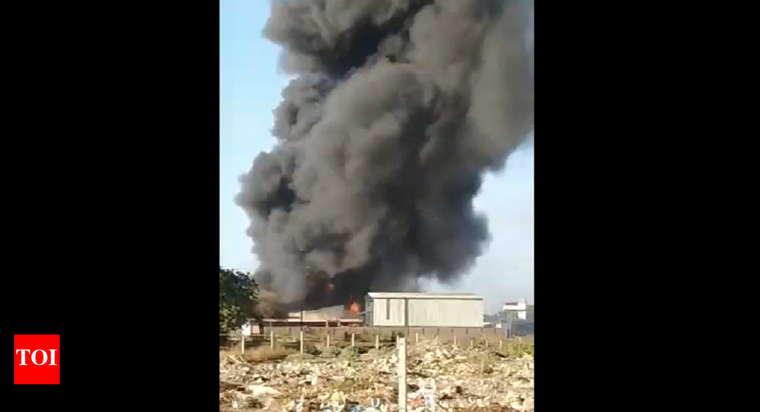 Fire breaks out in chemical company in Wada area of Maharashtra's ...