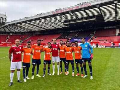 India’s amateur footballers step on to Old Trafford turf to live their ...