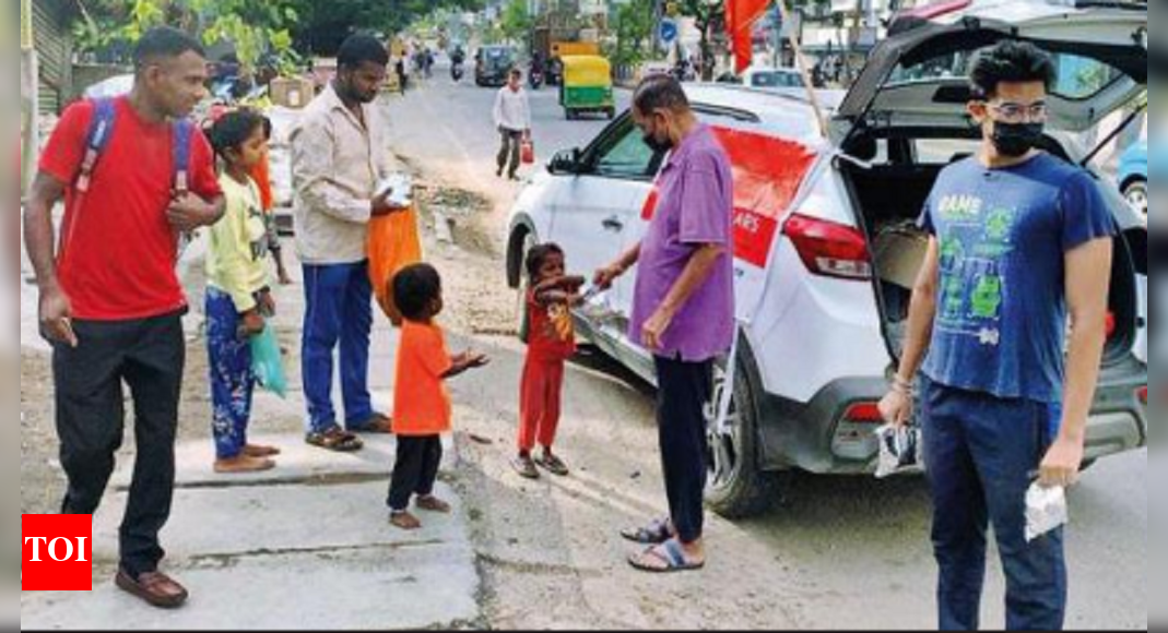 When charity-vs-biz fight broke out on Sarjapur rd | Bengaluru News ...