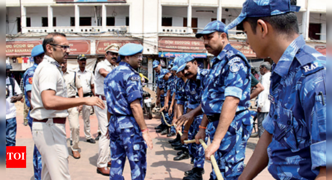 180 RAF personnel arrive in Puri for mega festival | Bhubaneswar News ...