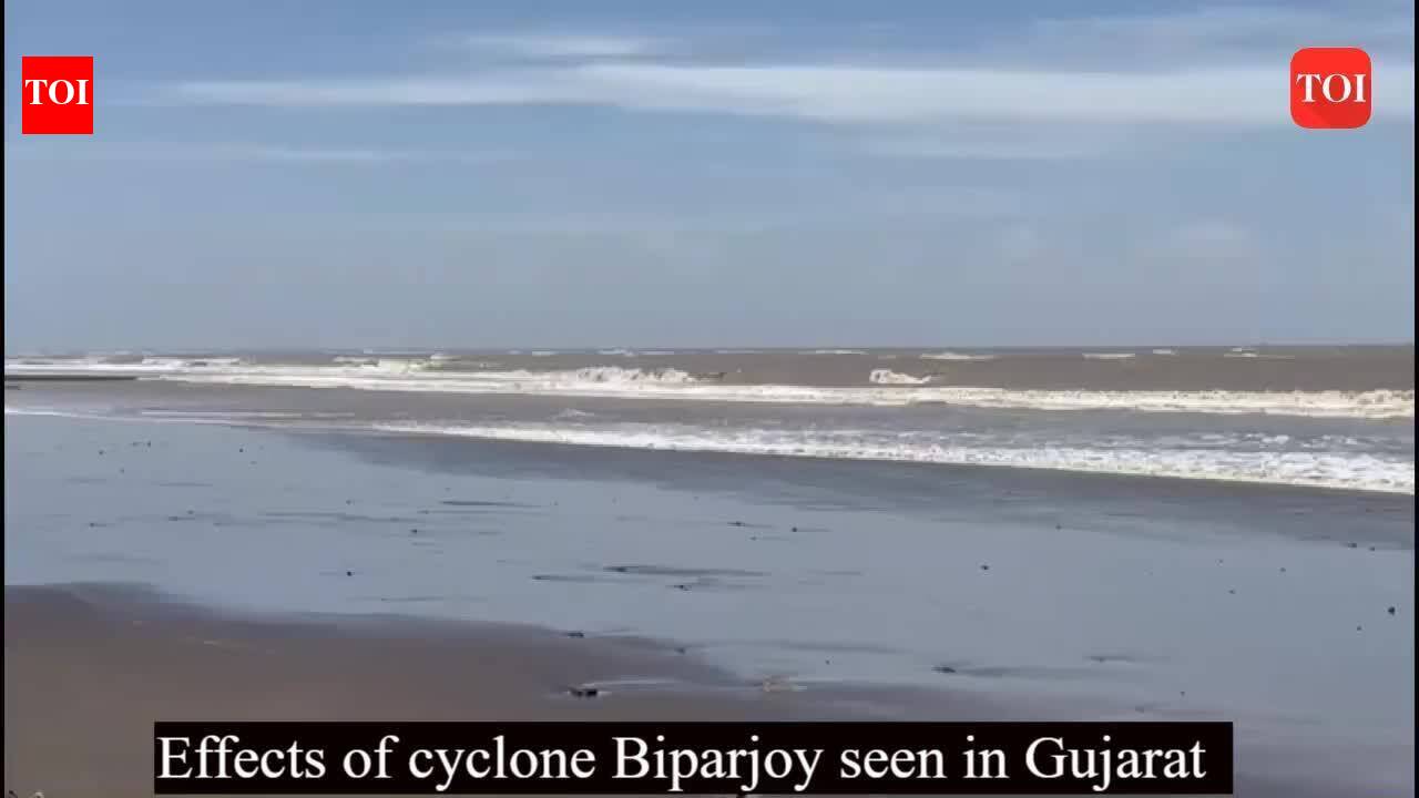 biparjoy: Effects of cyclone Biparjoy seen in Gujarat