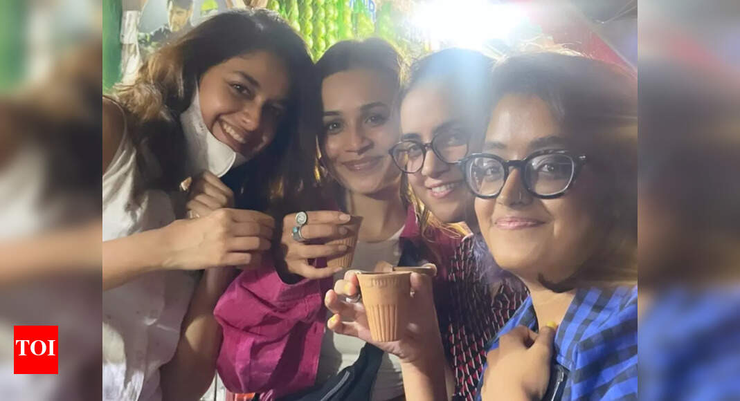 Pics: Keerthy Suresh explores Hyderabad's delights amidst shooting for ...