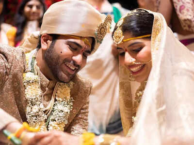 Exquisite snapshots from Sharwanand and Rakshitha Reddy's spectacular ...