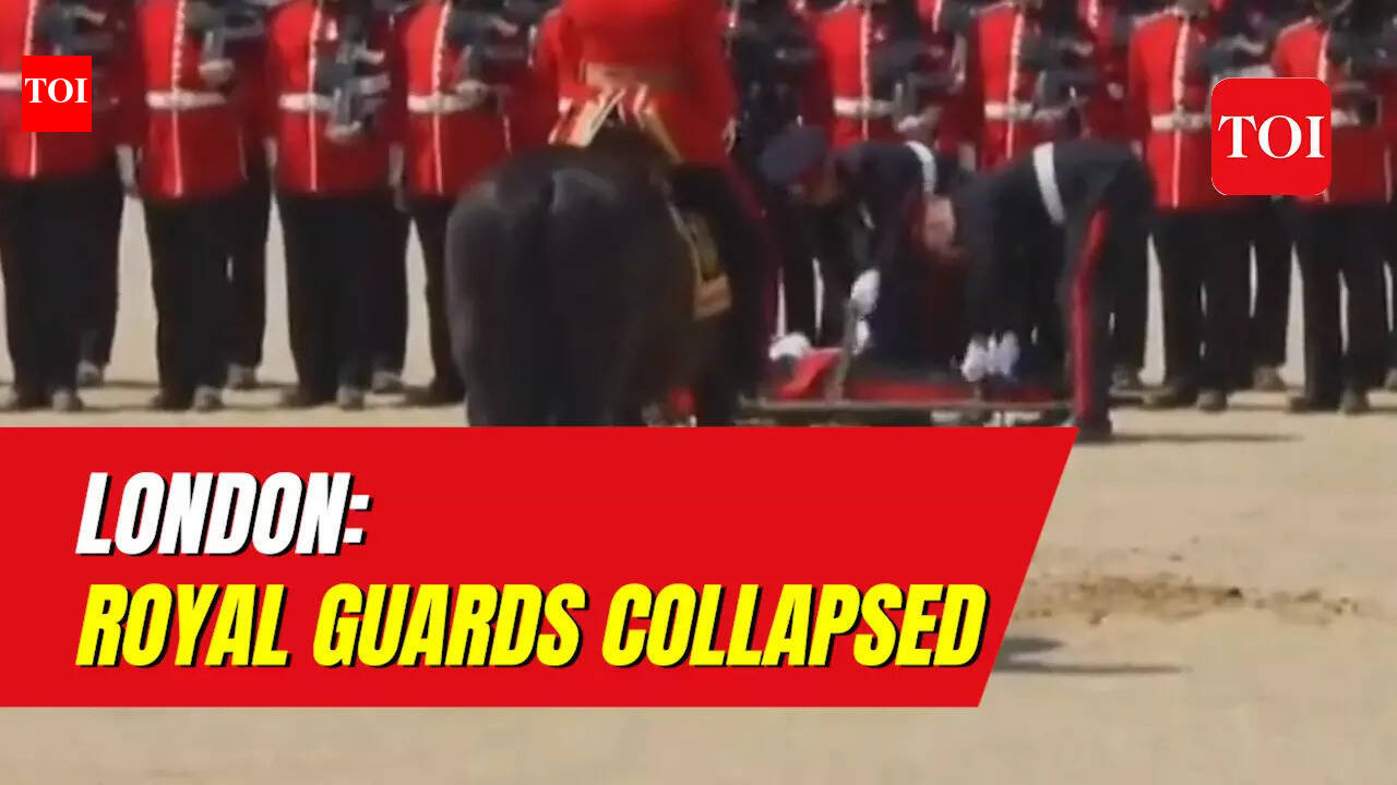 London: At least three British royal guards collapse during rehearsals