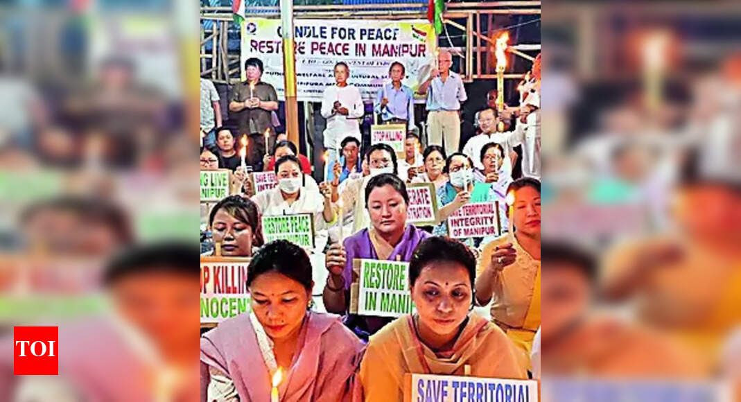 Over 50,000 Displaced People Staying In 349 Relief Camps | Imphal News ...
