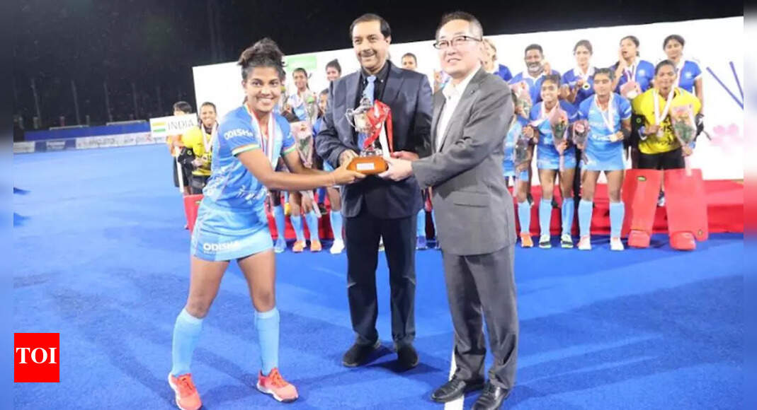 Preeti's journey: From broken bones to guiding team to glory | Hockey ...