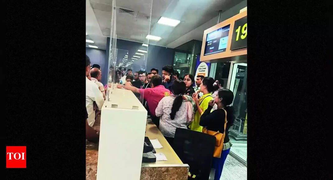 Flyers Stranded At Kia After Ai Flight Delayed By 9 Hours | Bengaluru ...