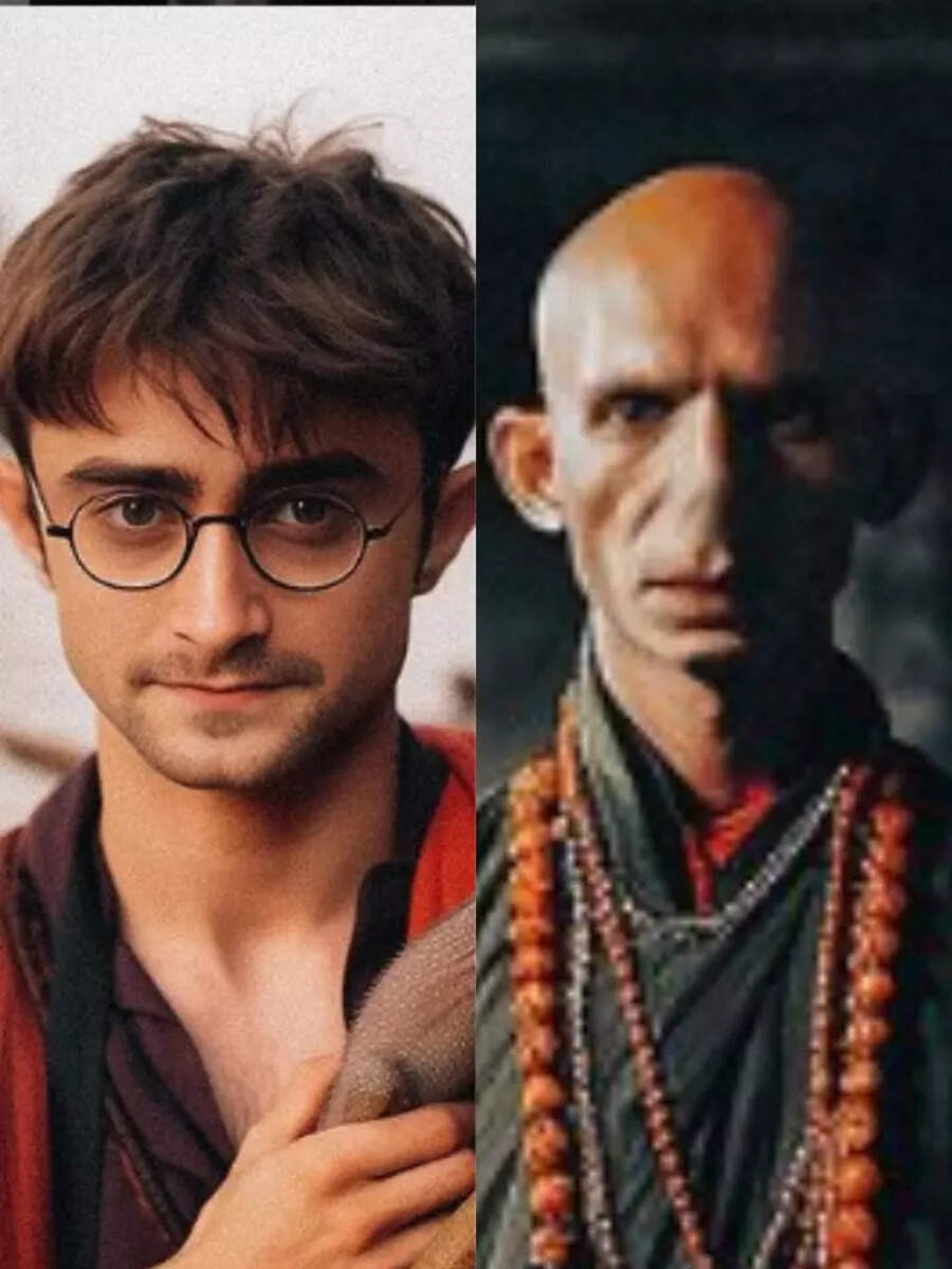 Viral: AI reimagines Harry Potter characters in Varanasi | Times of India
