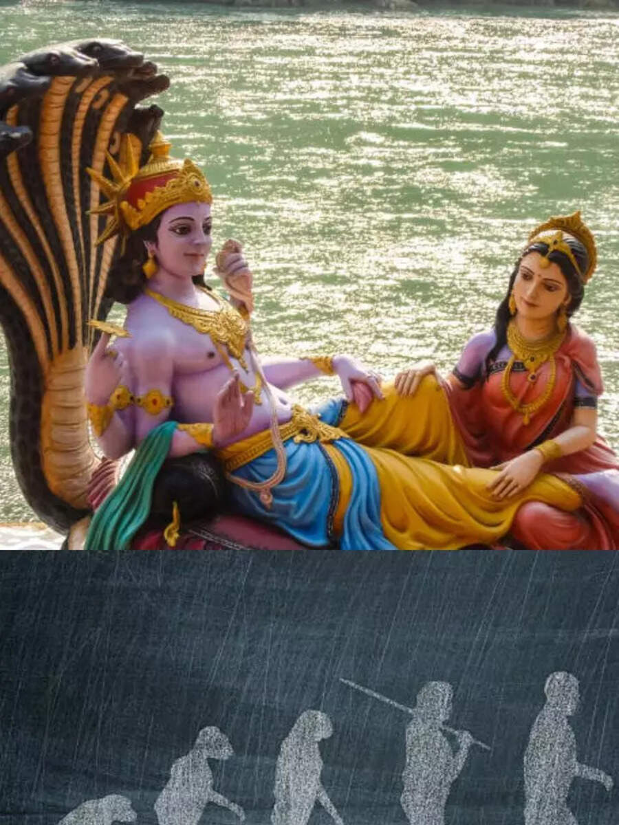 Vishnu's Dashavatar and Its Connect with Darwin’s Theory of Evolution ...