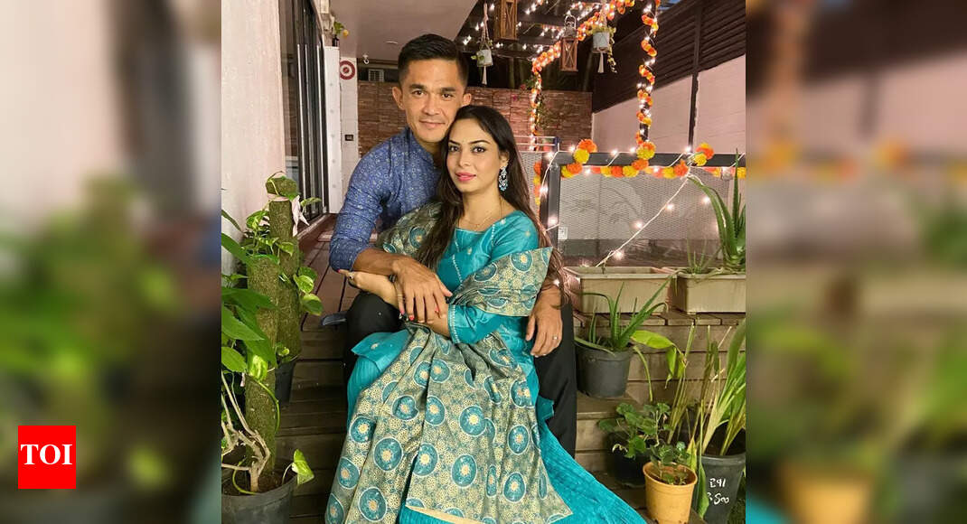 Sunil Chhetri and wife Sonam expecting a baby in August - Times of India