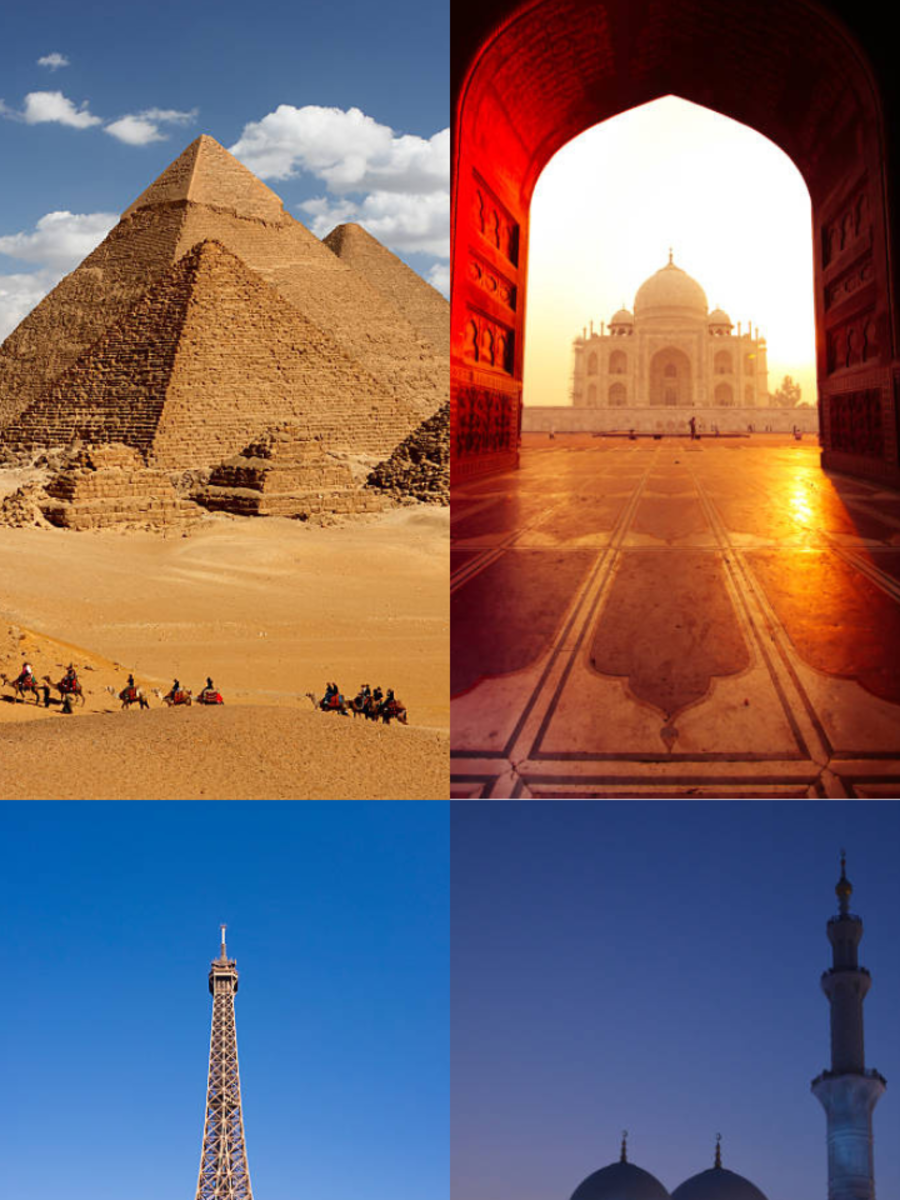 From Pyramids Of Giza To Taj Mahal: AI Turns These 9 Wonders Into ...