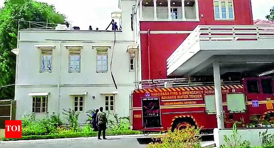 Msu: Fire At Msu Vc’s House Averted | Vadodara News - Times of India