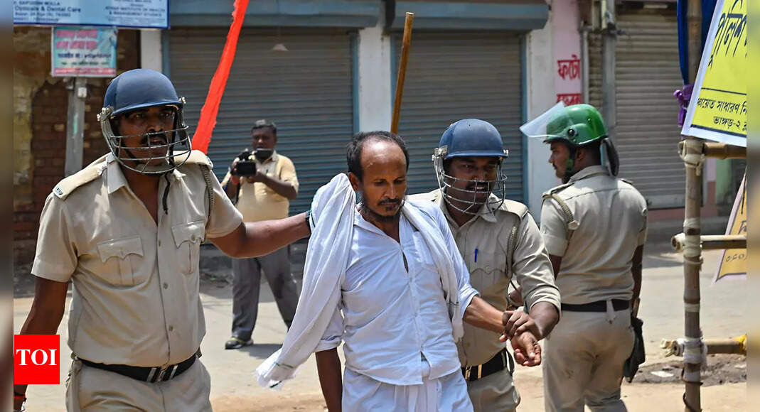 West Bengal panchayat elections: Violence in various parts of the state over filing of ...